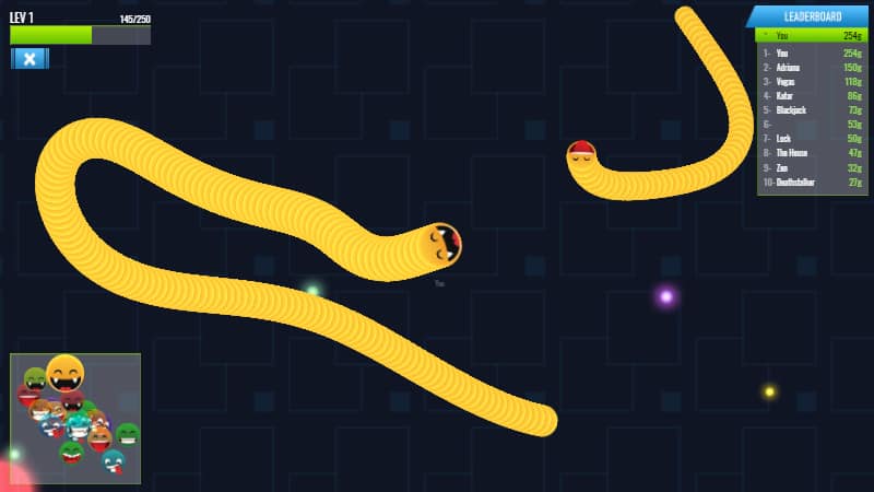 Happy Snakes - Jeu en Ligne Gratuit | Jouerjouer
