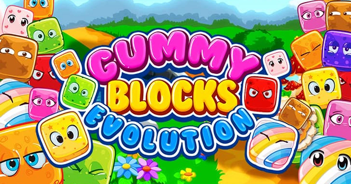 Gummy Blocks Evolution - Jeu en Ligne Gratuit | Jouerjouer.com
