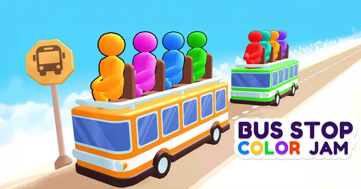 Bus Stop Color Jam - Jeu en Ligne Gratuit | Jouerjouer.com