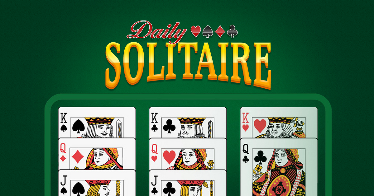 Daily Solitaire Online - Jeu en Ligne Gratuit | Jouerjouer.com