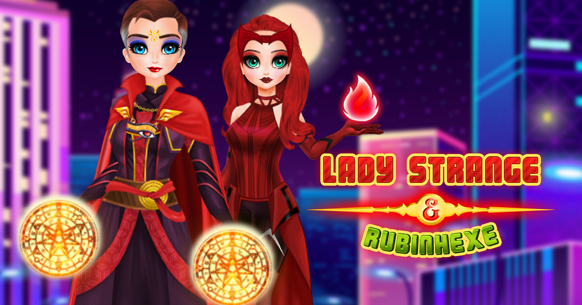 Lady Strange and Ruby Witch - Jeu en Ligne Gratuit | Jouerjouer.com