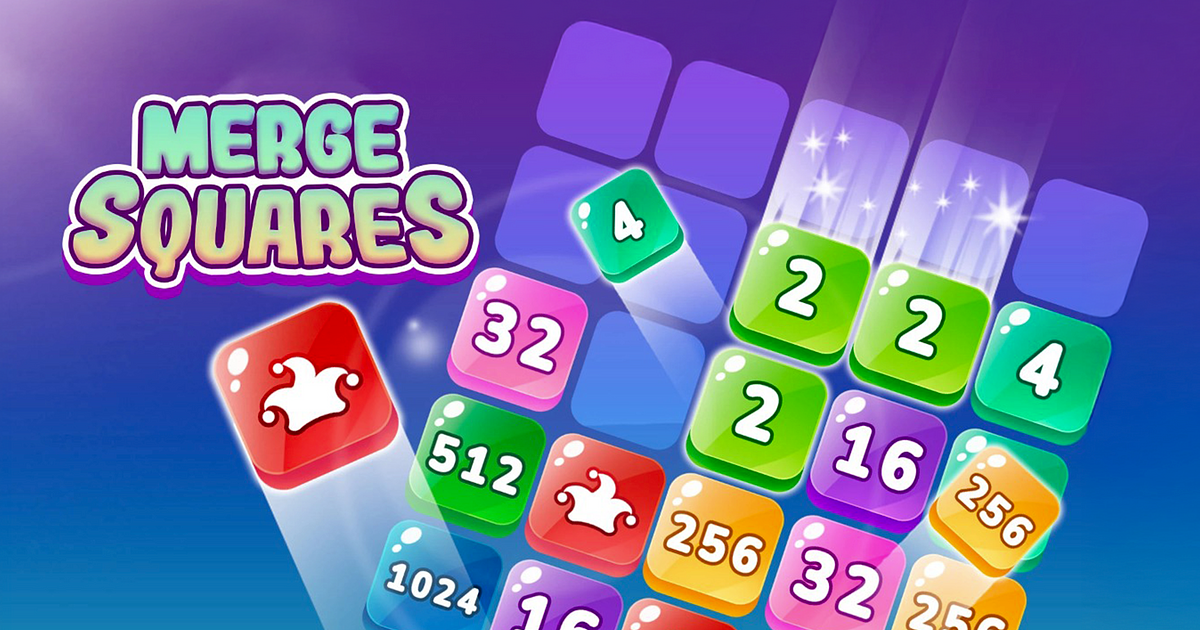 Merge Squares - Jeu en Ligne Gratuit | Jouerjouer.com