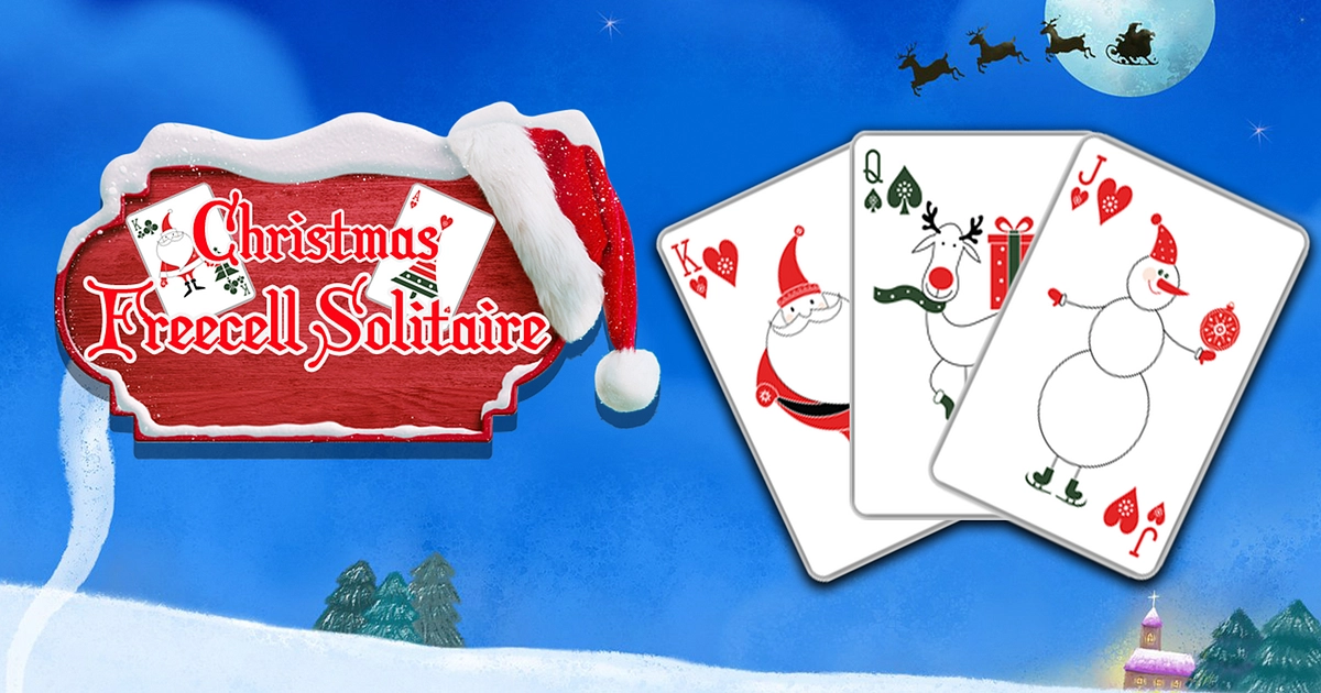 Christmas Freecell Solitaire - Jeu en Ligne Gratuit | Jouerjouer.com