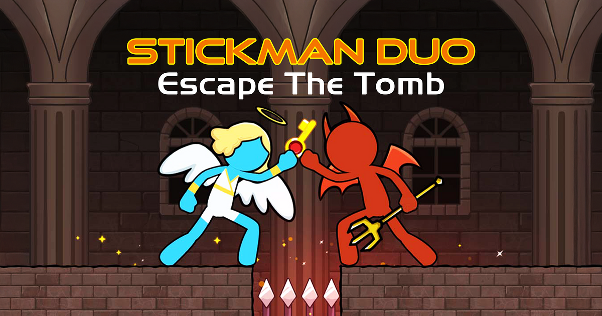 Stickman Duo: Escape the Tomb - Jeu en Ligne Gratuit | Jouerjouer.com