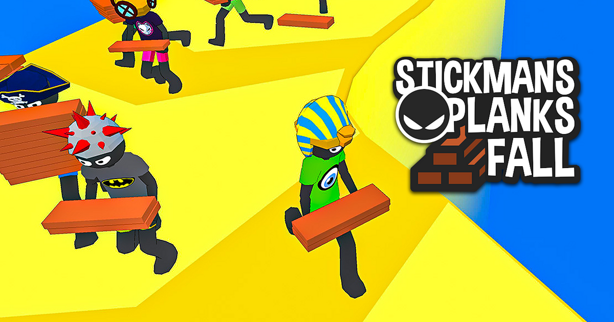 Stickman Planks Fall - Jeu en Ligne Gratuit | Jouerjouer.com