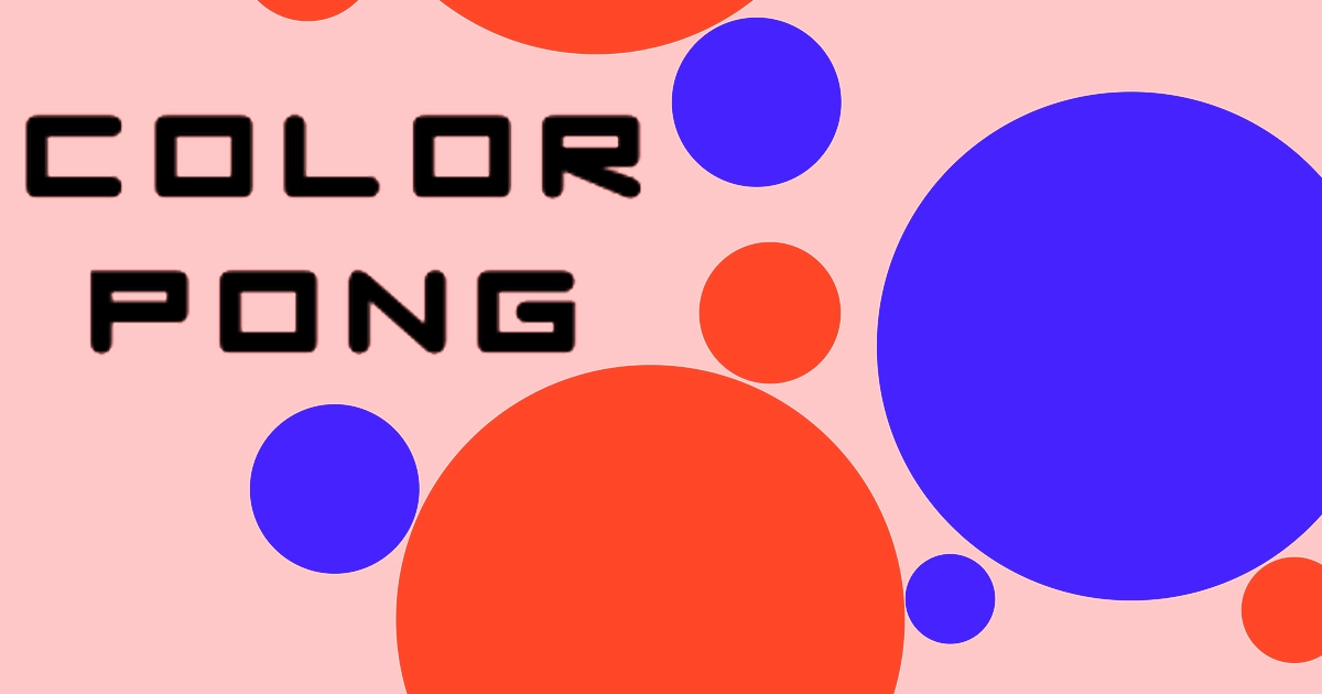 Color Pong - Jeu en Ligne Gratuit | Jouerjouer.com